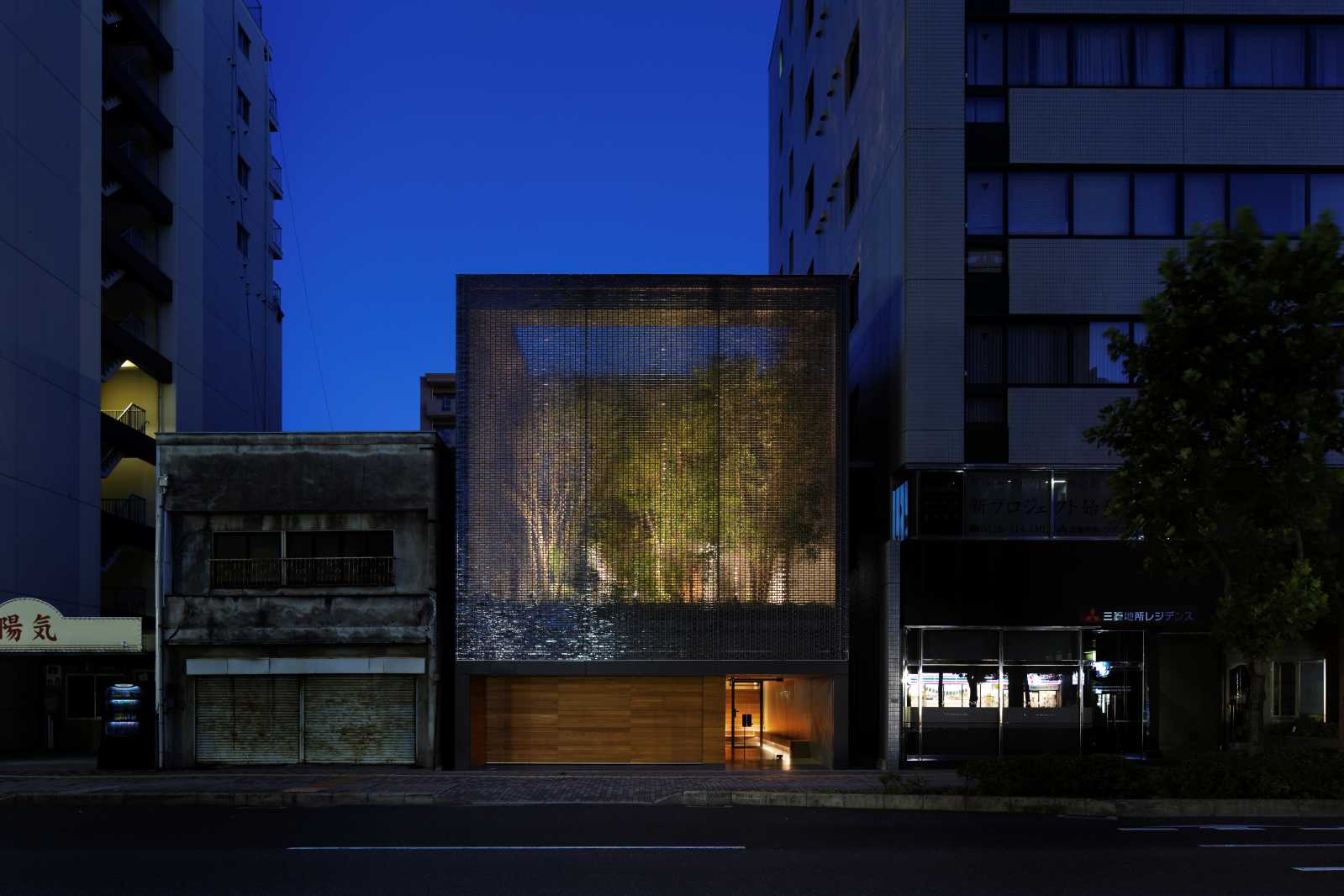 Optical Glass House, Hiroshima, Japan - blueprint