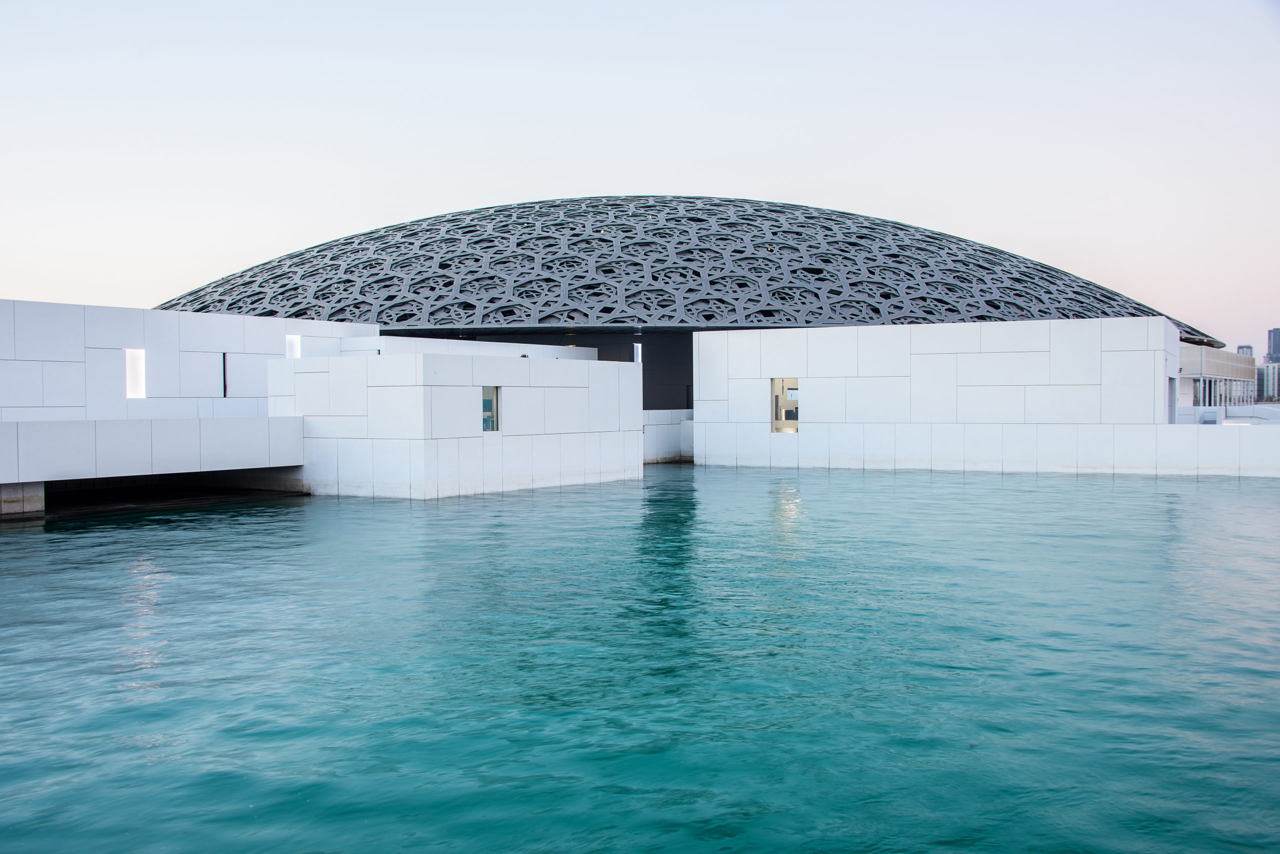 Louvre Abu Dhabi, UAE - blueprint